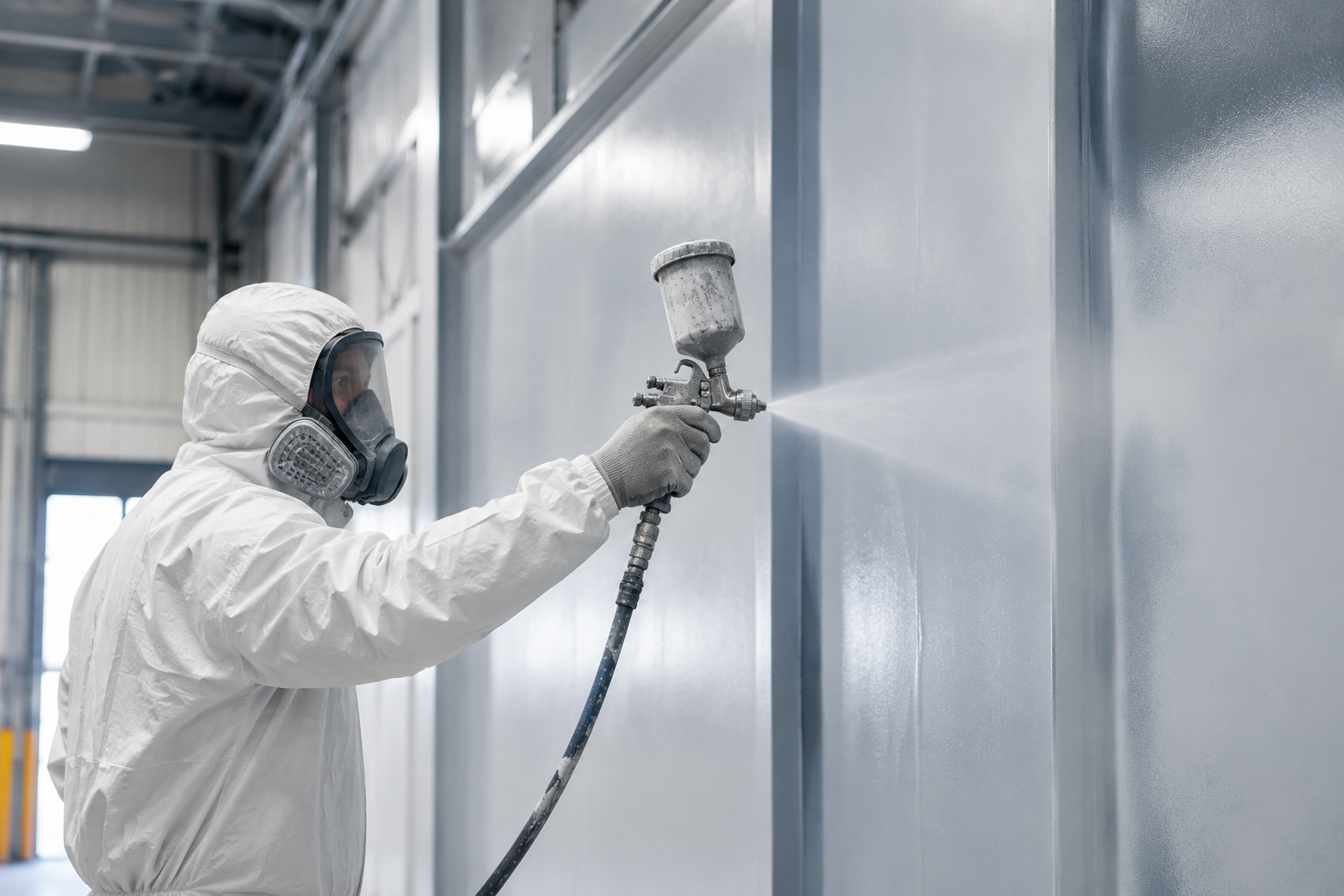 Spray Painting – Domiter Building Solutions